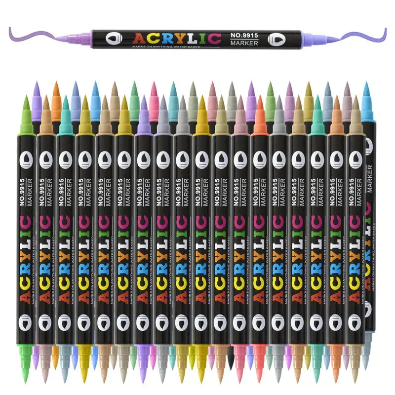 84 Vibrant Dual Tip Markers: Unleash Your Creativity! Double Color Pens ...