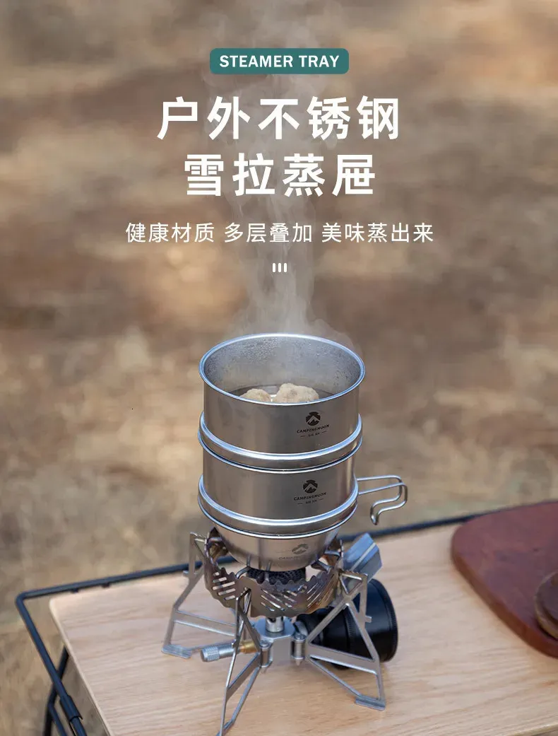 DHgate.com:Stainless Steel Steamer Bowl with Drawer for Camping and ...