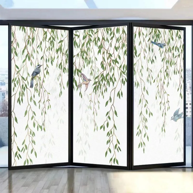 Decorative Window Film - Privacy Window Stickers, Frosted Glass Film ...