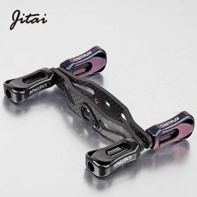 Jitai Fly Fishing Reel Handle Lightweight Carbon Fibre Turning Knob For ...
