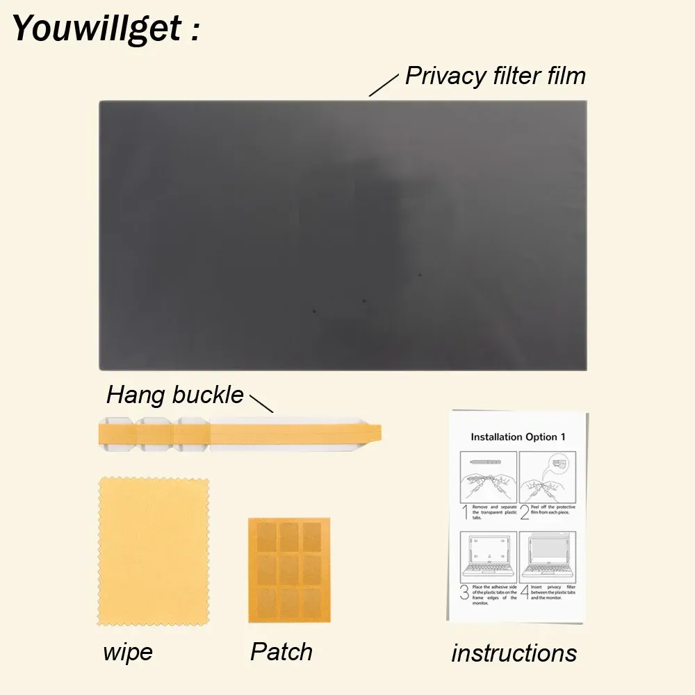 DHgate.com:Privacy Screen Filter Reversible High-transmittance 30 ...