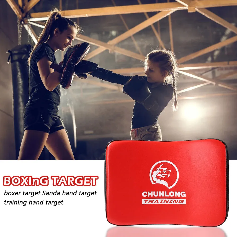 MMA Training Pad - Durable PU Leather Boxing Target, Muay Thai Kick Pad ...
