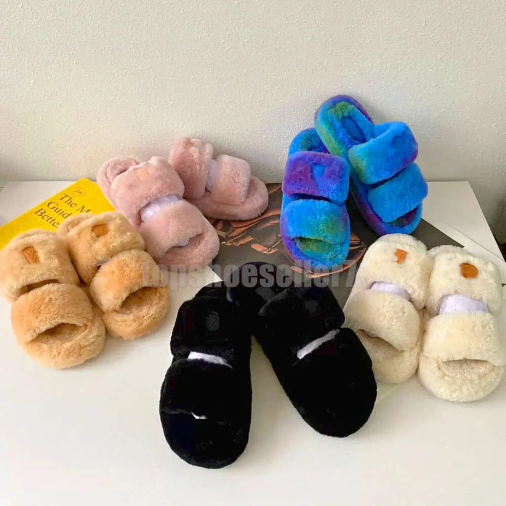 DHgate.com:Designer Sandals Women Fur Slides Famous TRIOMPHE Dad ...