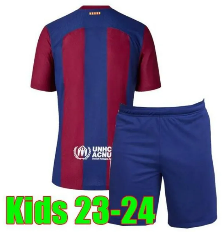 2023 2024 Barcelona Youth Soccer Kits Kids Football Kits Socks 23 24 ...