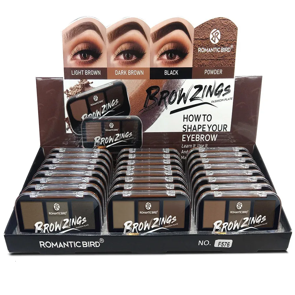 DHgate.com:24Pcs/Lot Natural Eyebrow Powder Palette Kit - Define, Shape ...