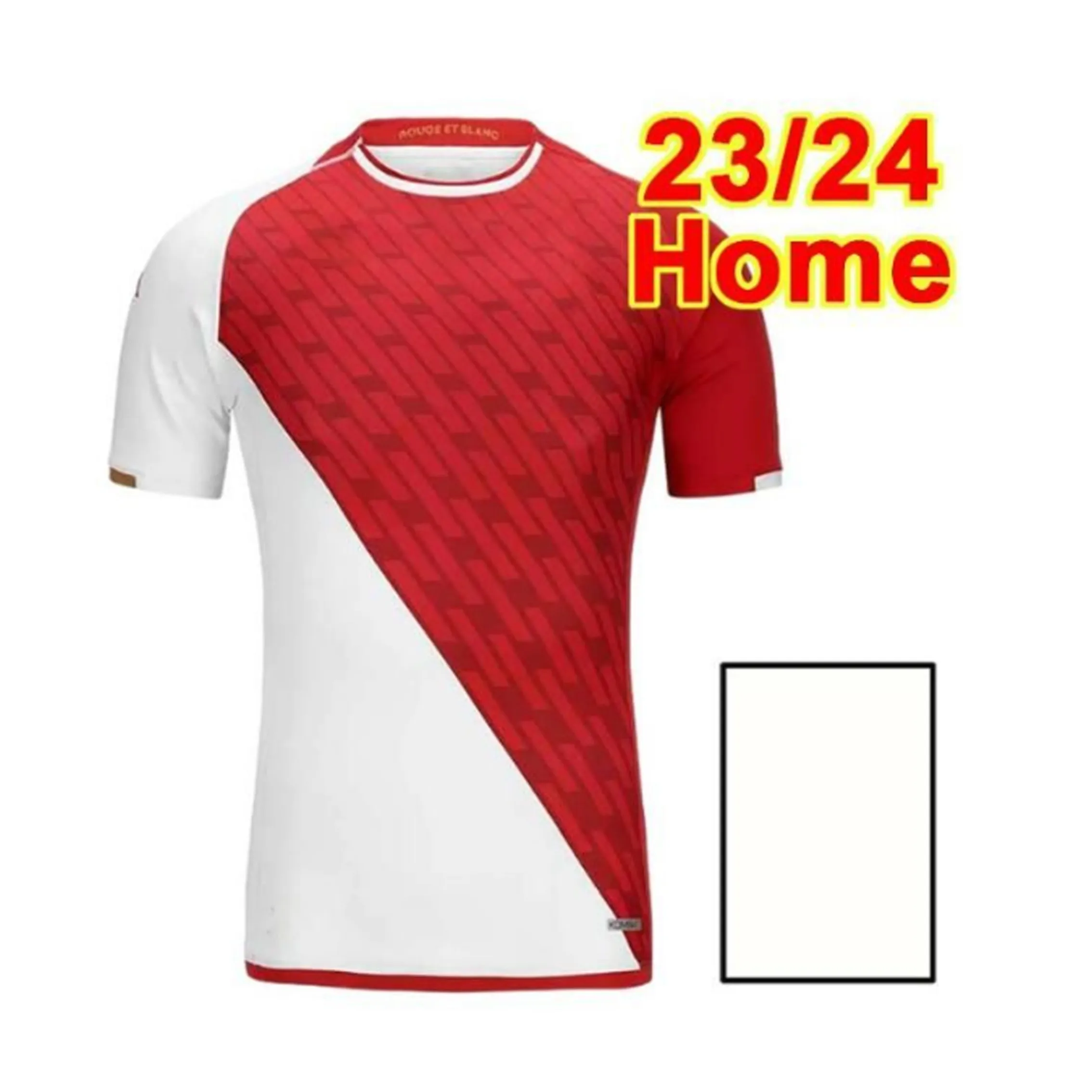 2023 2024 Monaco AS Soccer Jerseys BEN YEDDER EMBOLO BOADU 23 24 M ...