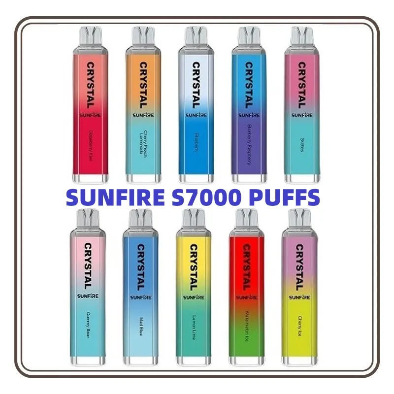 Original Sunfire Tornado 7000 Puffs Disposable Vape Pen Electronic