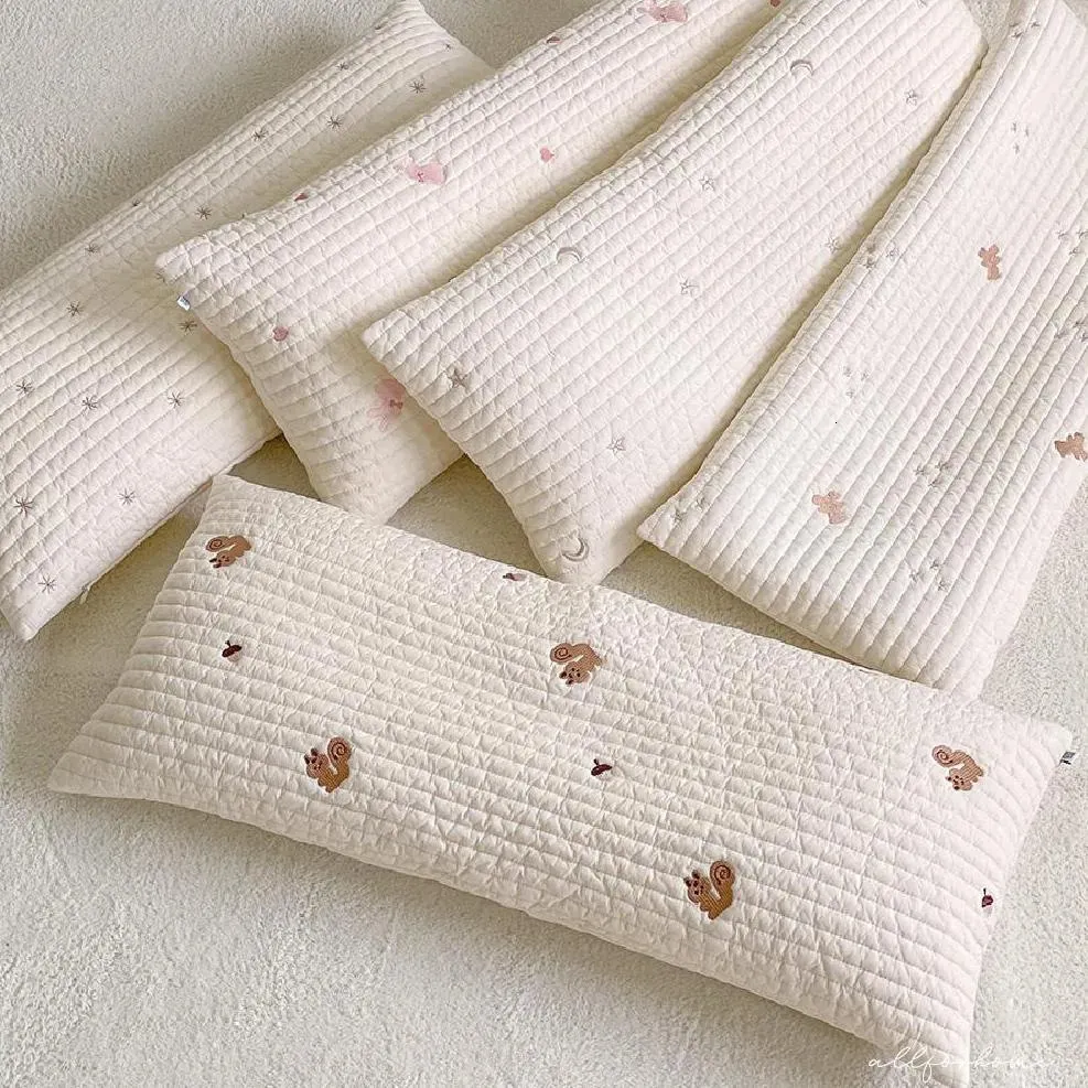 DHgate.com:Soft Cotton Baby Crib Sleep Pillow for Newborns, Breathable ...
