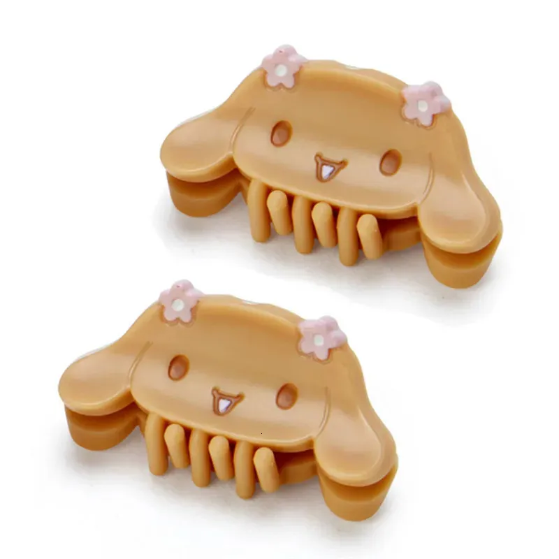 Cute Hair Claw Clips: Mini Mocha Dog Design - Kawaii Hair Accessories ...