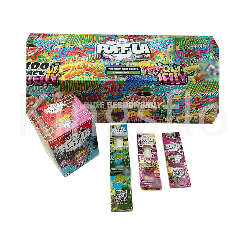 DHgate.com:100 Pack PUFF LA Packagings A Quality Printing Boxes with 2g ...