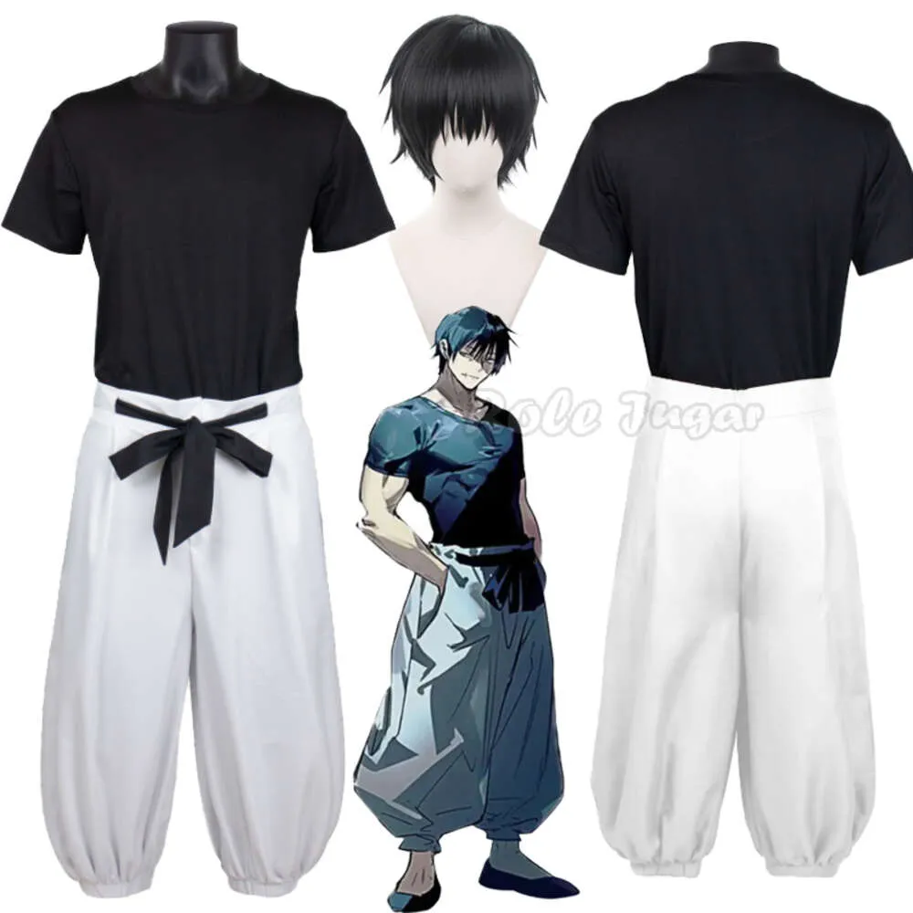 Jujutsu Kaisen Mens Cosplay Uniform Suit Fushiguro Toji Shirt And Tie ...