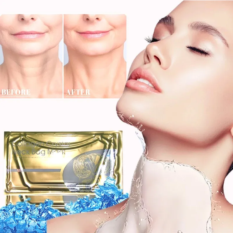 Collagen Crystal Neck Mask: Whitening, Anti Aging & Moisturizing Neck ...