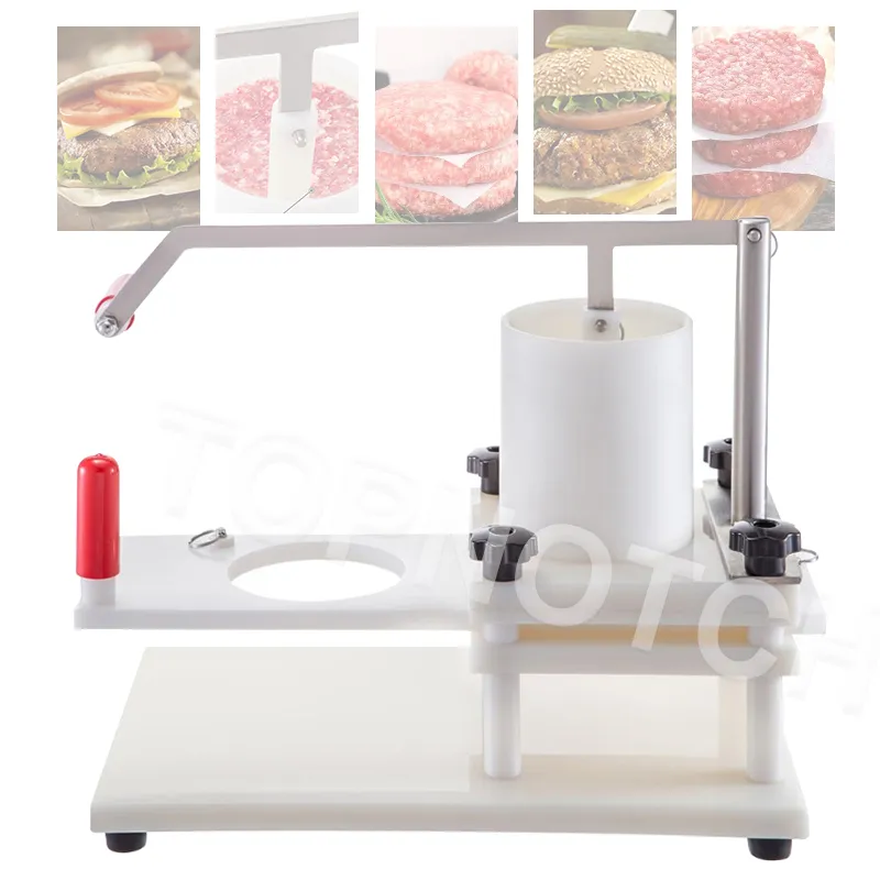 Kitchen Easy Tool Burger Patty Making Forming Machine Round Hamburger ...