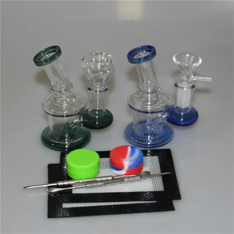 Glass Bong Colour Water Bongs Hookahs Downstem Perc Bubbler Ash Catcher ...