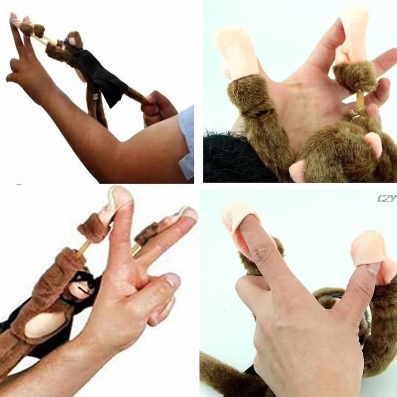 2022 Favor Soft Cute Children Flying Monkey Slingshot Flying Plush ...