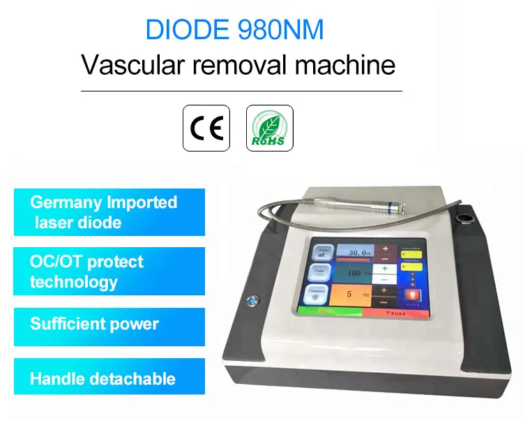 980nm Laser Pen For Skin Beauty: Point Age Spots & Spider Vein Removal ...