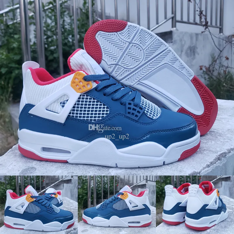 Messy Room 4s Midnight Navy & Oreo Black Basketball Sneakers Outdoor ...