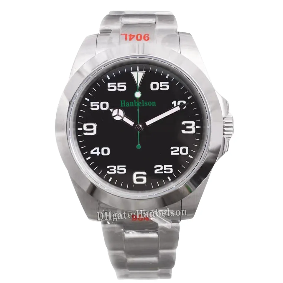 2022 AIR Mens Watch 2813 Automatic Movement Sapphire Glass Steel Strap ...