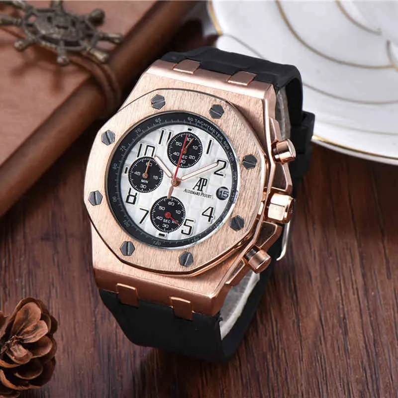 Luxury Men's Automatic Mechanical Wristwatch with Ceramic Dial and ...