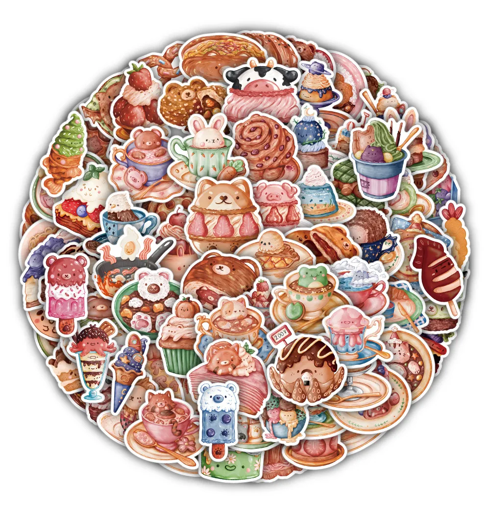 Mixed Breakable Pvc Sticker For Skateboards, Laptops, Bicycles ...