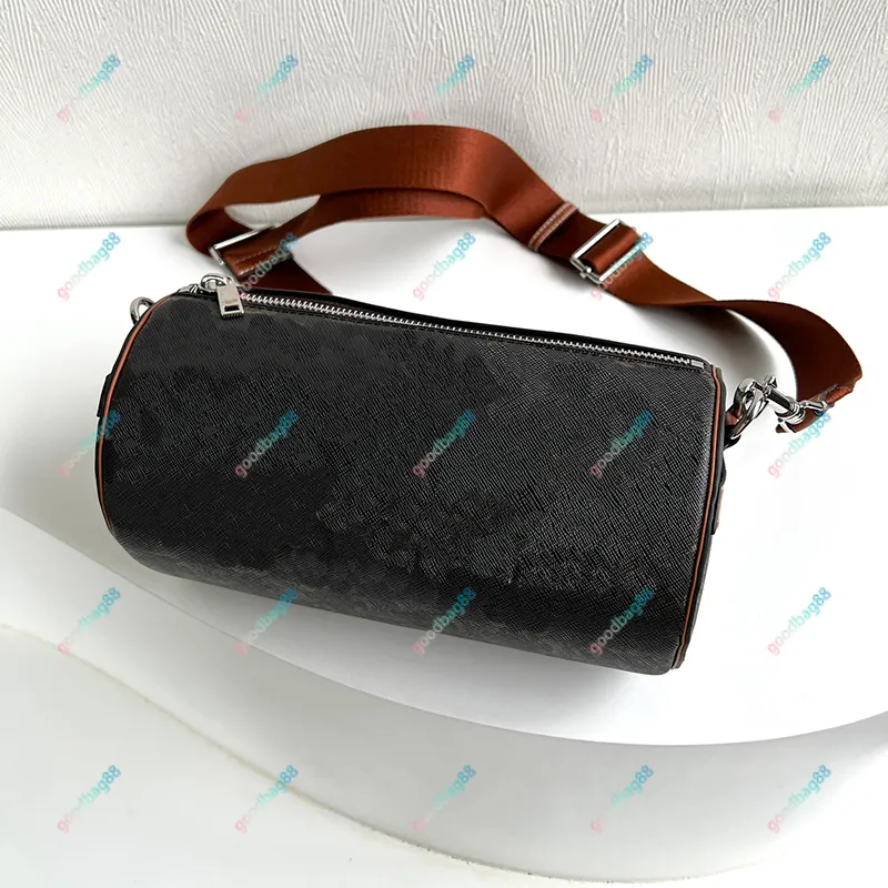 Bolso Cilíndrico Con Estampado Icónico Moda De París HangbagBolsos De ...