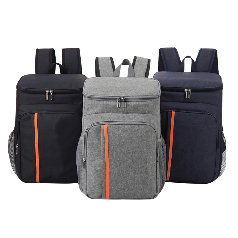 Large Capacity 18L Laptop Backpack: Insulated Cooler Bag for Travel ...