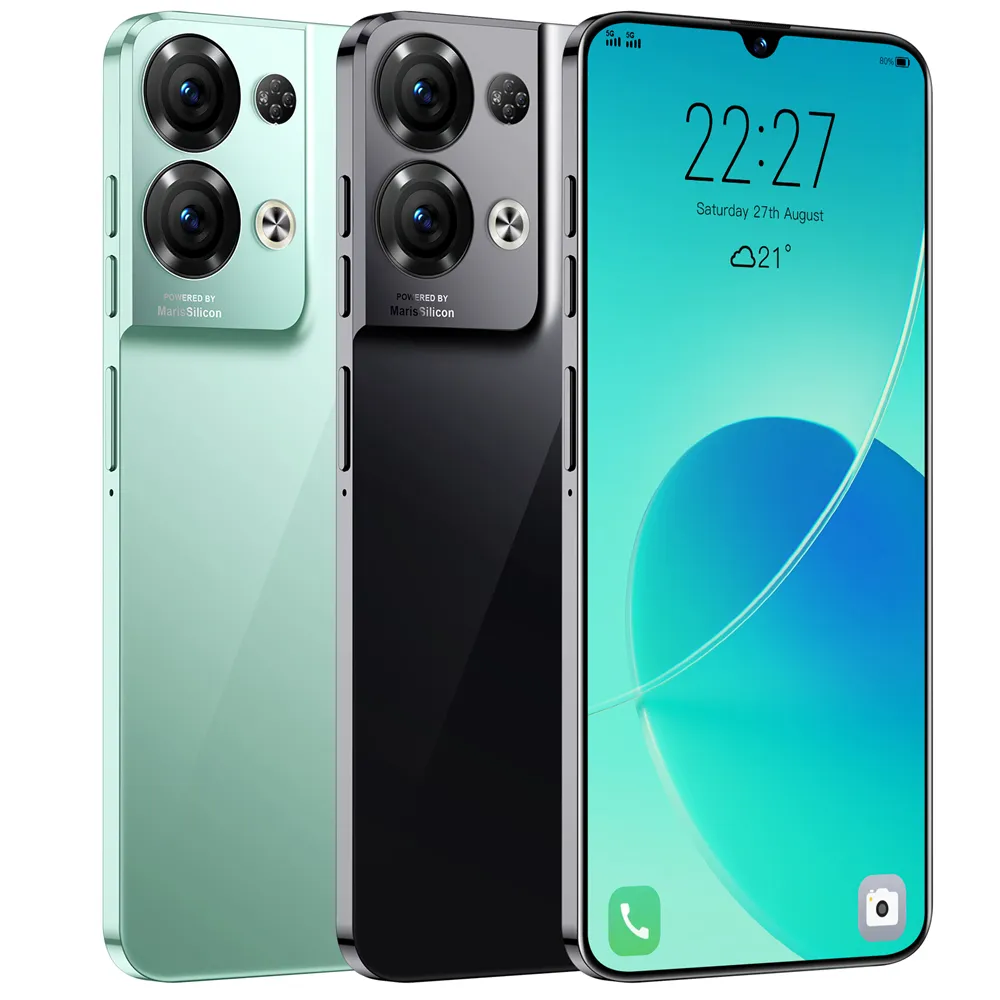 7 Unlocked Cell Phone: 16GB RAM Mobile, 512GB Storage, Dual SIM ...