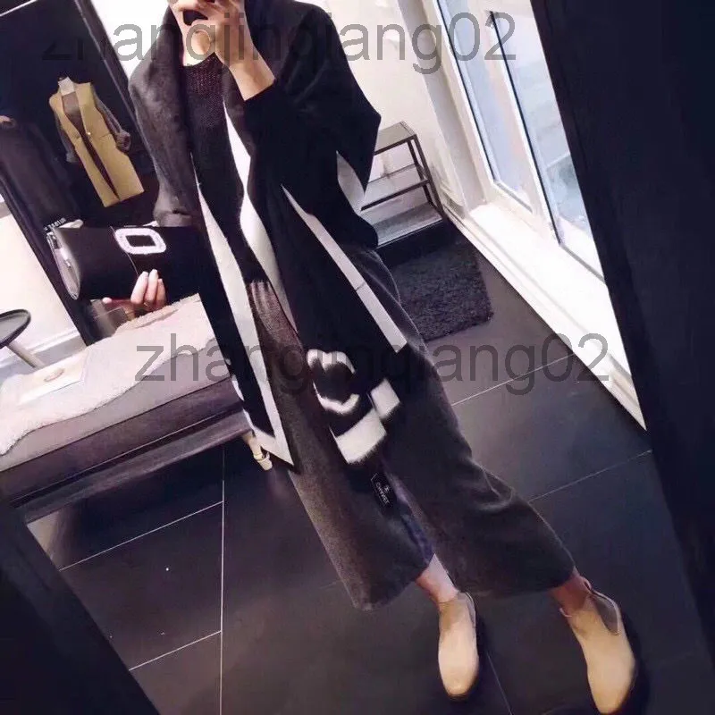 Designer Cashmere Head Channel Cc Scarf For Woman Mens Autumn Winter ...