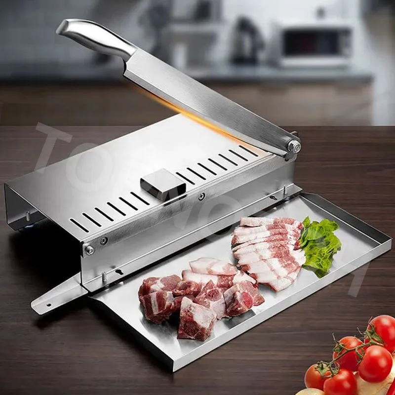 TOPNOTCH Stainless Steel Meat And Bone Cutting Machine Heavy Duty ...