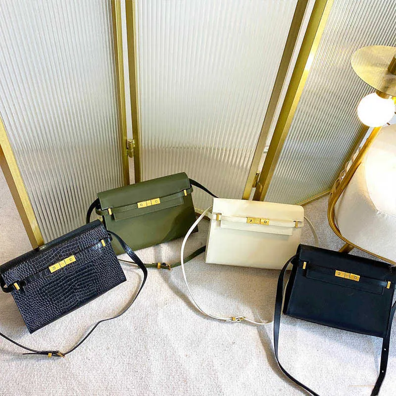 2022 Luxury Designer Leather Side Bag Leather With Rive Gauche And Y ...