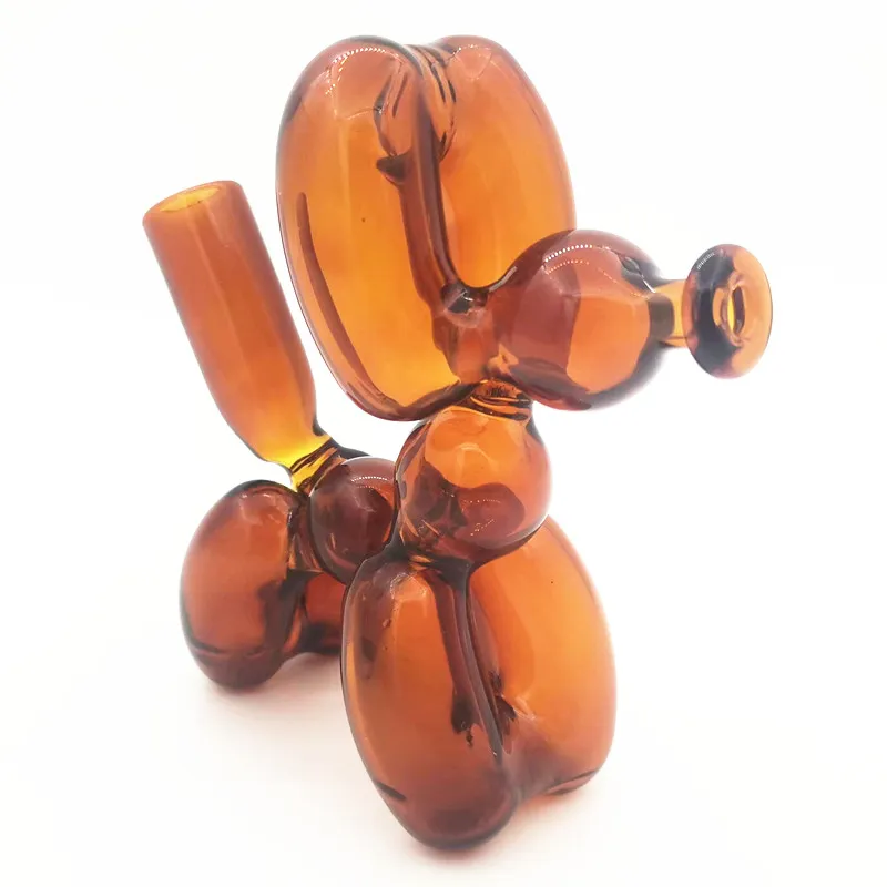 Handmade Borocilicate Balloon Dog Water Bong with 14.4MM Female Joint ...