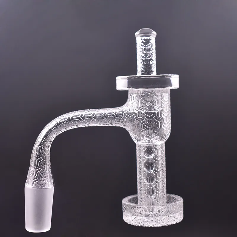 Engraved Vine Pattern Terp Slurper Dab Kit 20mm OD Quartz Banger & Carb ...