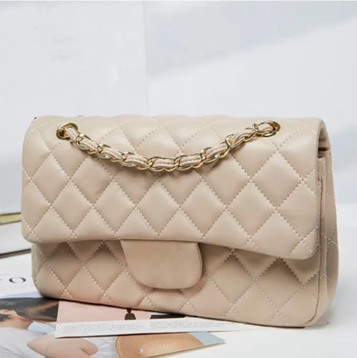 Velour Thread Shoulder Bag With Flap & Check Purse Designer Luxury ...