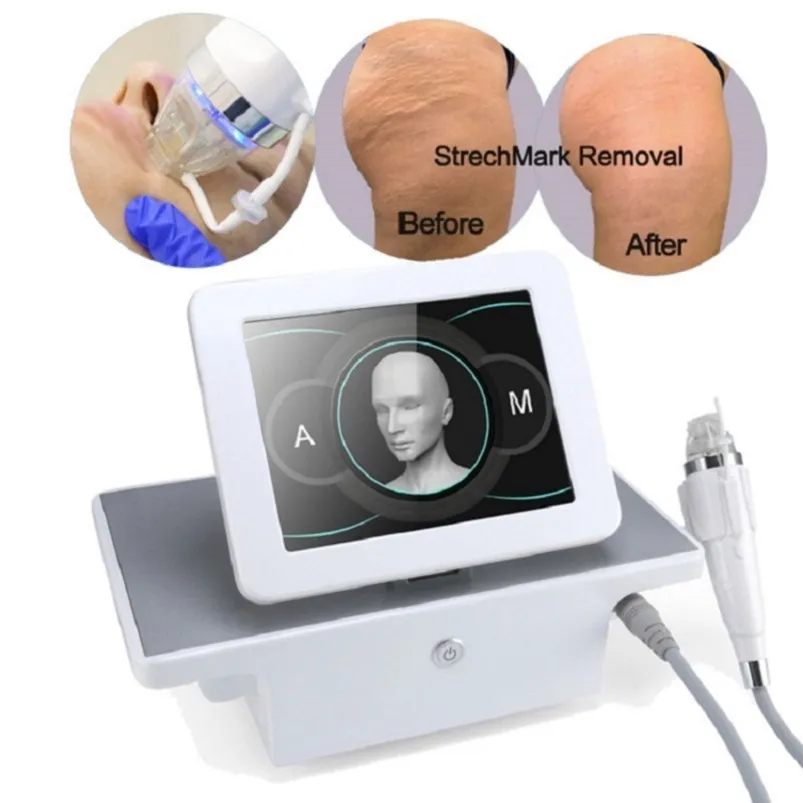 Advanced Fractional RF Microneedling Machine: 4 Tip System For Skin ...