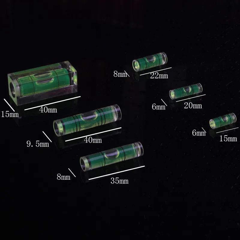 Wholesale Level Measuring Instruments Plastic Tube Level Bubble Spirit ...