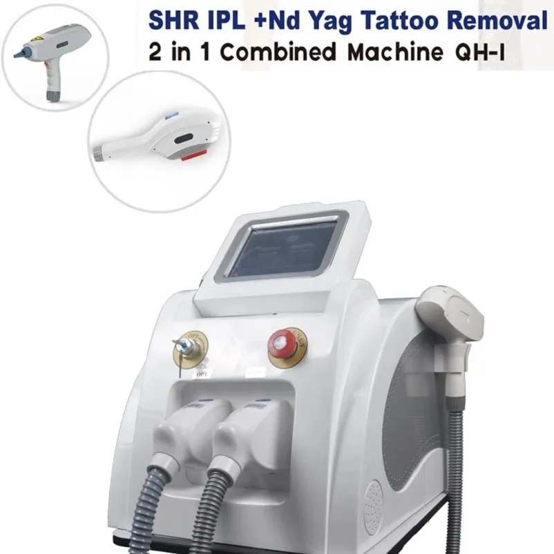 2-in-1 Laser Hair Remove Machine & Tattoo Removal Gun - Professional ...