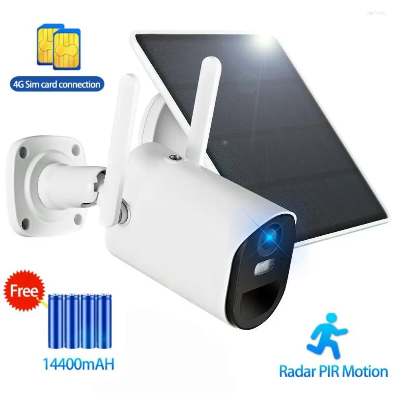 ₩169 123에서 태양열 구동 야외 보안 카메라 1080p Pir 모션 알람 Ip 홈 Dhgate