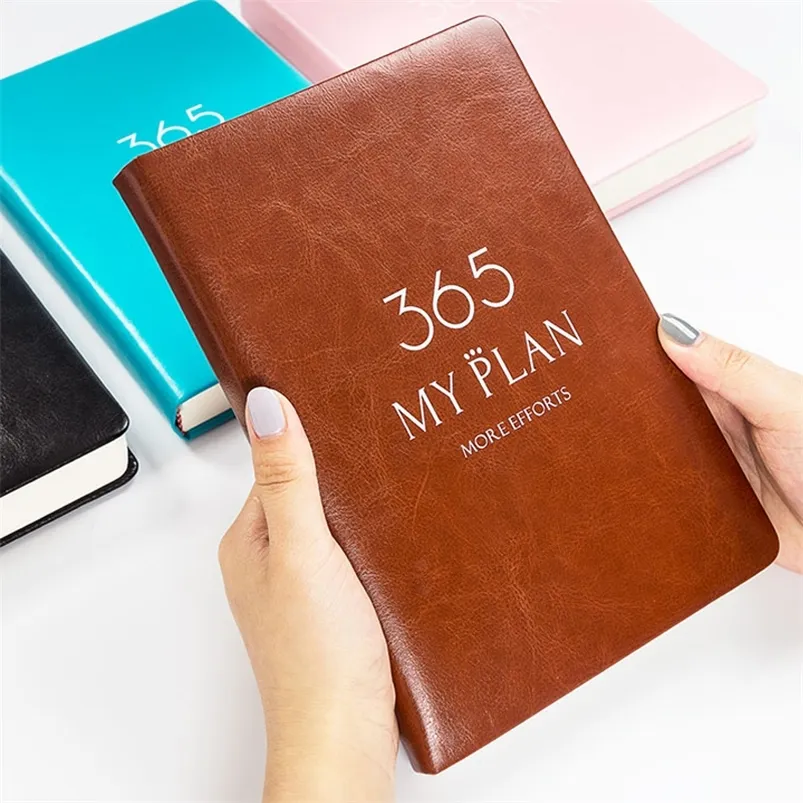 Wholesale Notepads Planner Notebook 365 Days Plan Note Book Monthly Weekly Schedule Writing Book ...