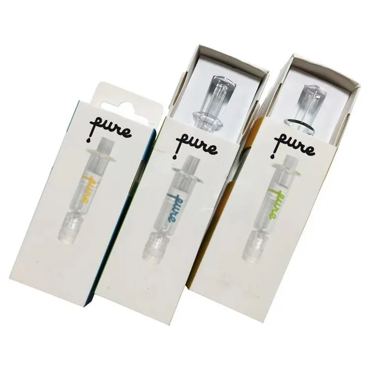 DHgate.com:1ml Glass Syringe for Pure Oil Extracts - Clear Glass ...
