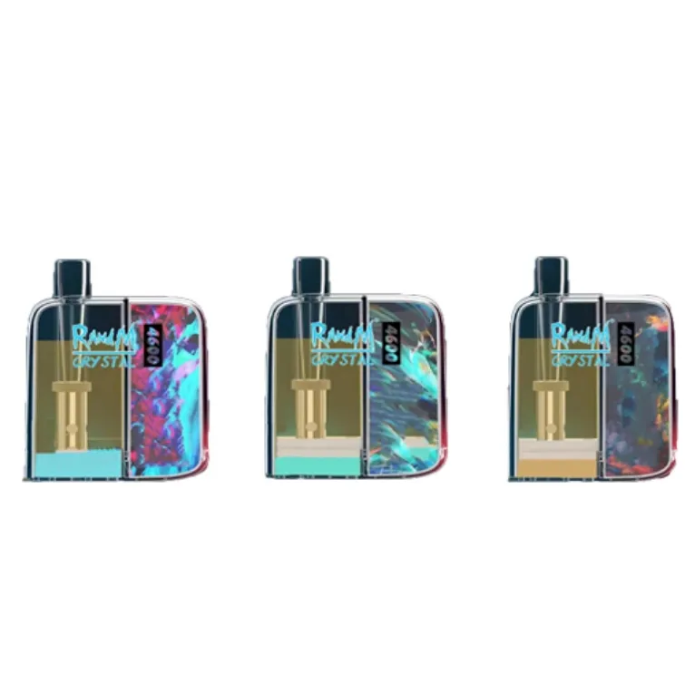 Authentic Randm Crystal 4600 Puff Disposable Vape Electronic Cigarettes