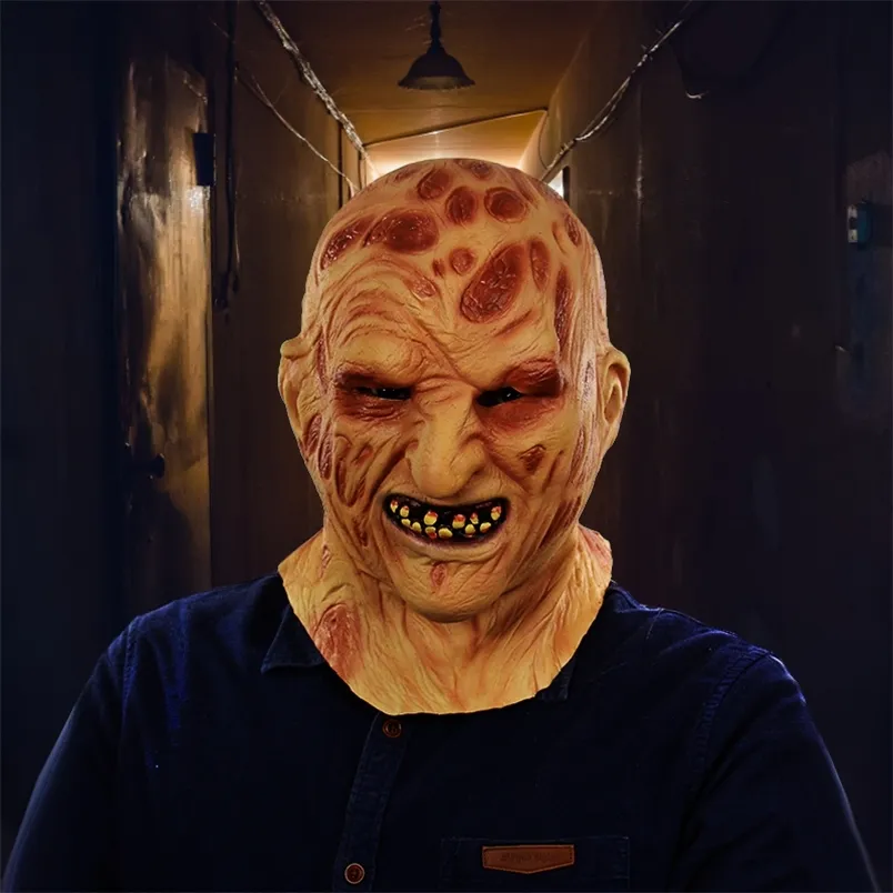 Máscara De Zombie De Látex Realista Para Fiestas De Disfraces De Horror ...