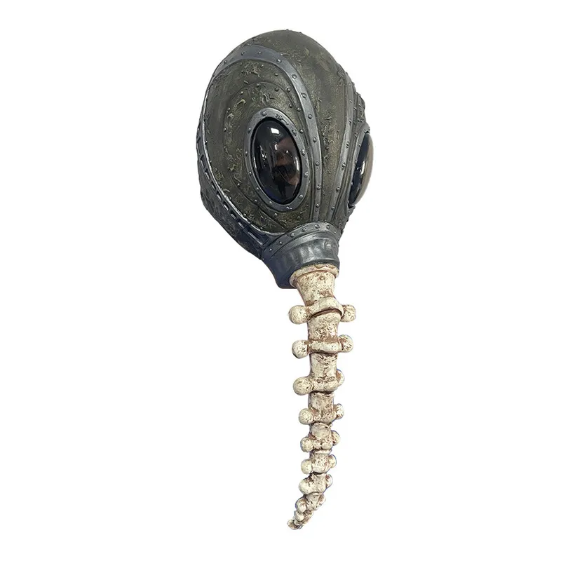 Steampunk Morpheus Cosplay Mask With Long Nose Perfect For Halloween ...