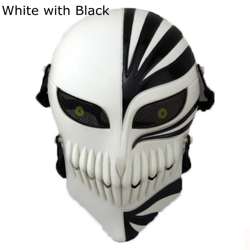 Bleach Kurosaki Ichigo Replica Hannibal Lecter Mask White/Red/Black ...