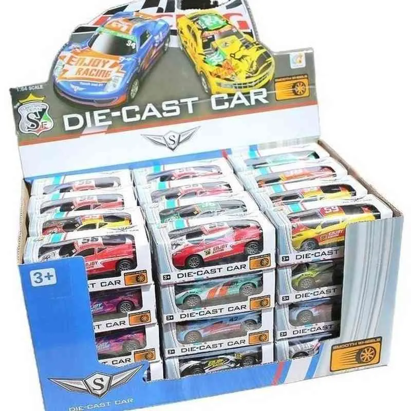 Diecast Model 1/64 Metal Alloy Pull Back Iron Sheet Mini Sports Car ...