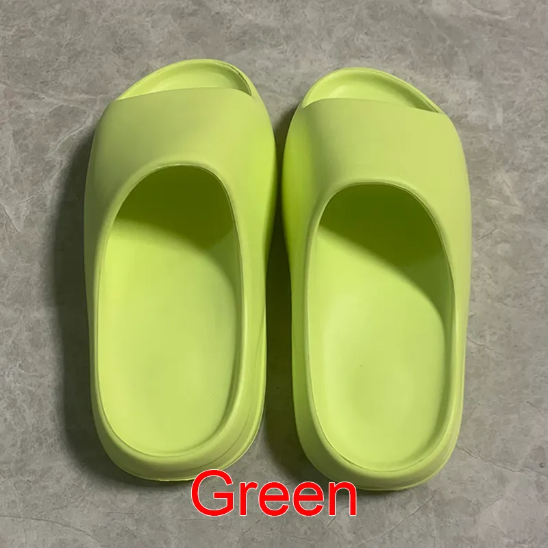 Topsportmarket Glow Green Sand Slides For Men And Women Big Size 15 ...