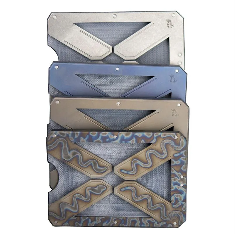 MG Metal Growl X Titanium EDC Tarjeta De Billetera Money Money Clip De ...