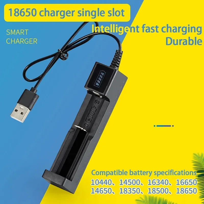 Universal 18650 Battery Charger 1 Slot Smart Fast... From Luckybala, $2 ...