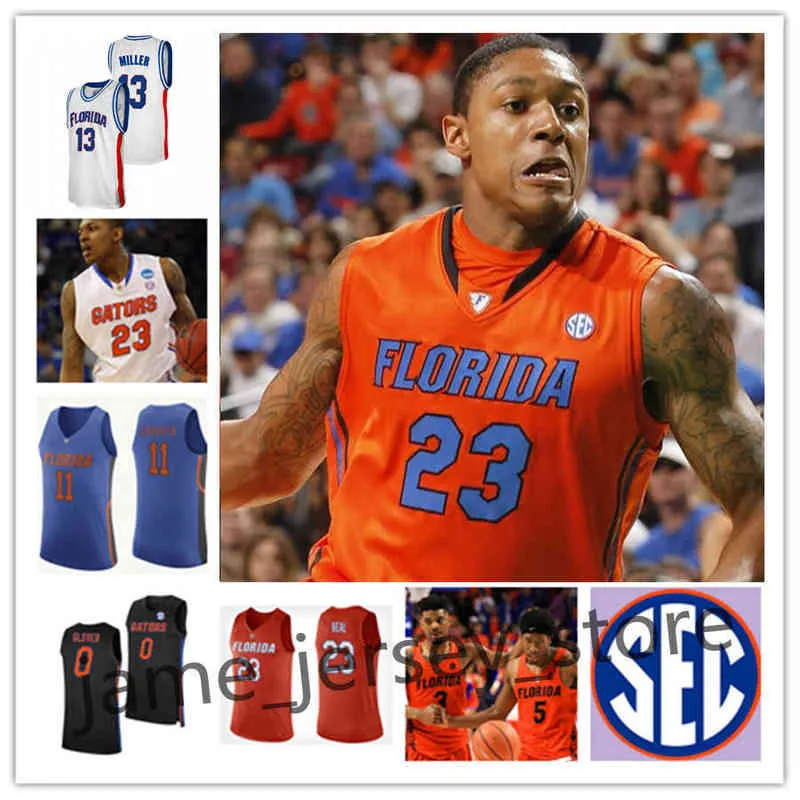 College Basketball Wears College NCAA Custom Florida Gators Stitched ...