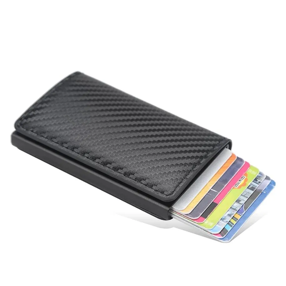 Slim RFID Blocking Wallet Money Clip - Thin ID Card Holder, Unisex ...