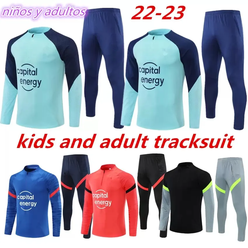 2022 2023 Adult Male And Kids Madrid Tracksuits Survetement Jacket ...